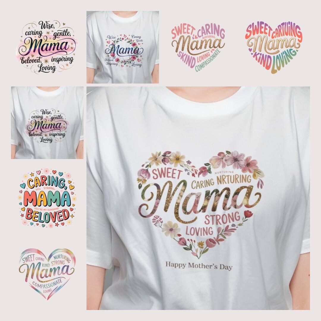 7 Mama Heart Png, Mom Png, Motivational Mom Quotes Png, Mothers Day Png ...