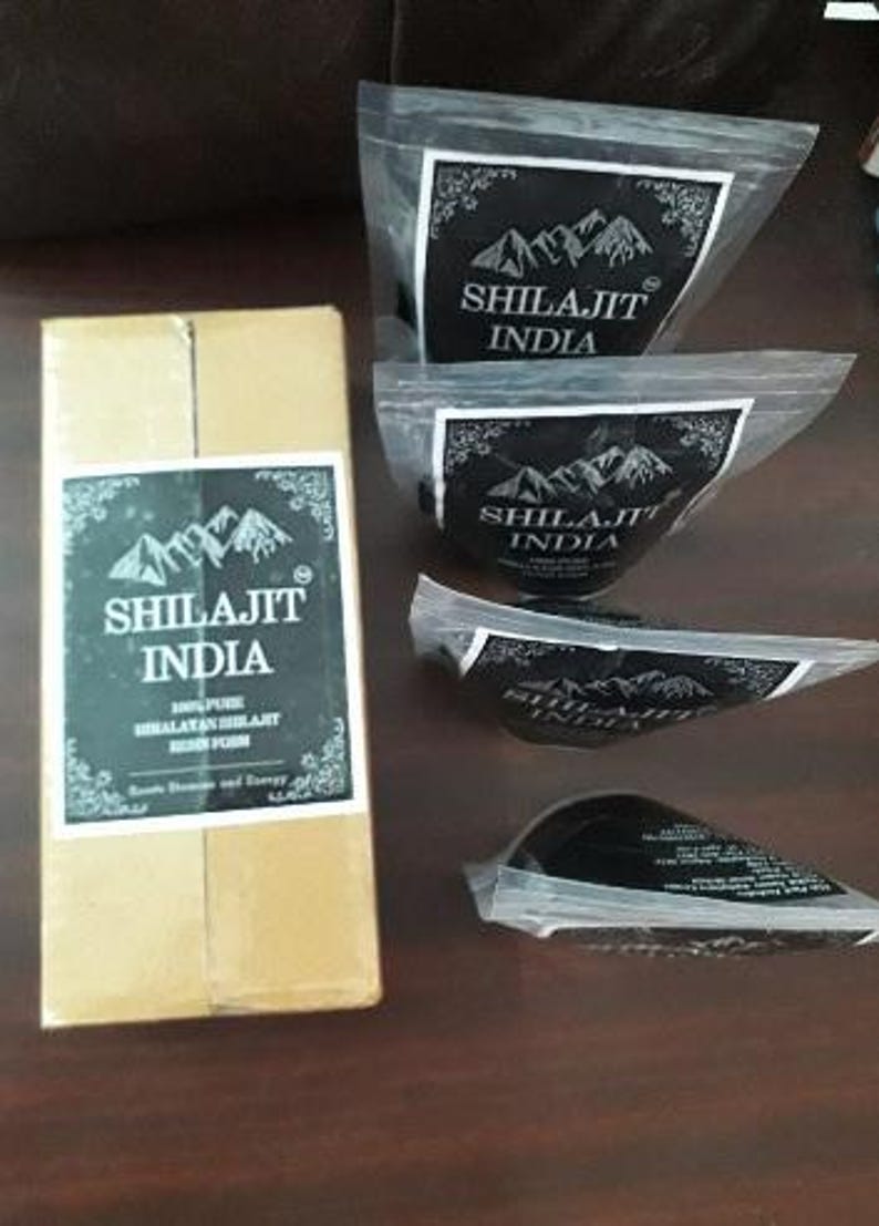 2kg Himalayan Shilajit Extract Powder: Natural Energy Booster, Lab ...