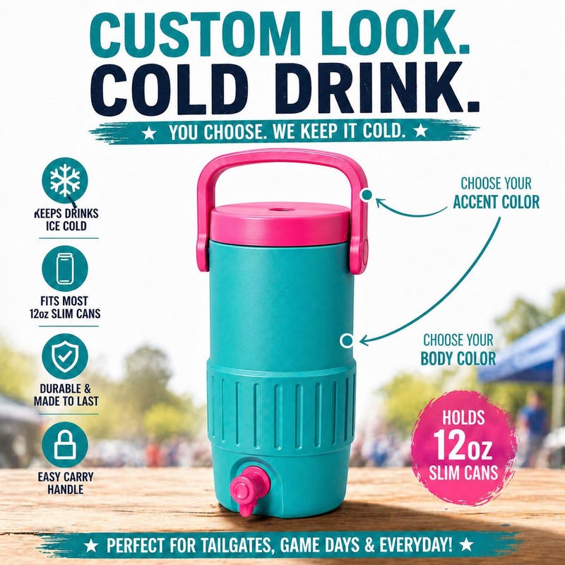 Can Igloo Koozie - Etsy