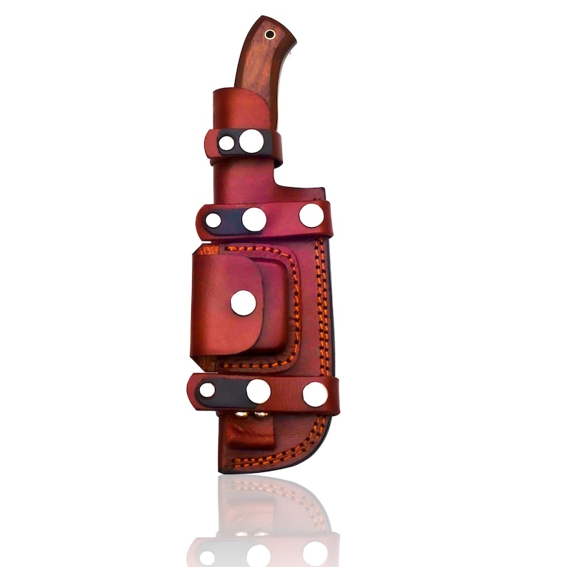 Horizantal Tracker Knife Sheath, Camping Knife Sheath, Bush Craft Knife ...