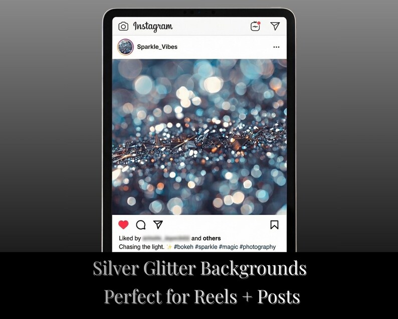 Silver Glitter Digital Paper Bundle | 15 Seamless JPG Backgrounds ...