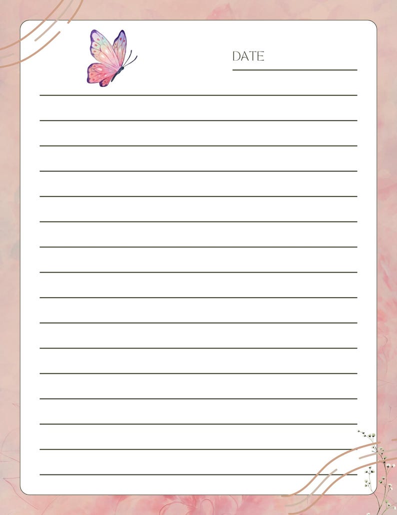 Daily Diary- Journal Pages -daily Planner - Self-care and Reflection ...