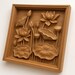 Wooden Lotus Flower Wall Decoration - Etsy