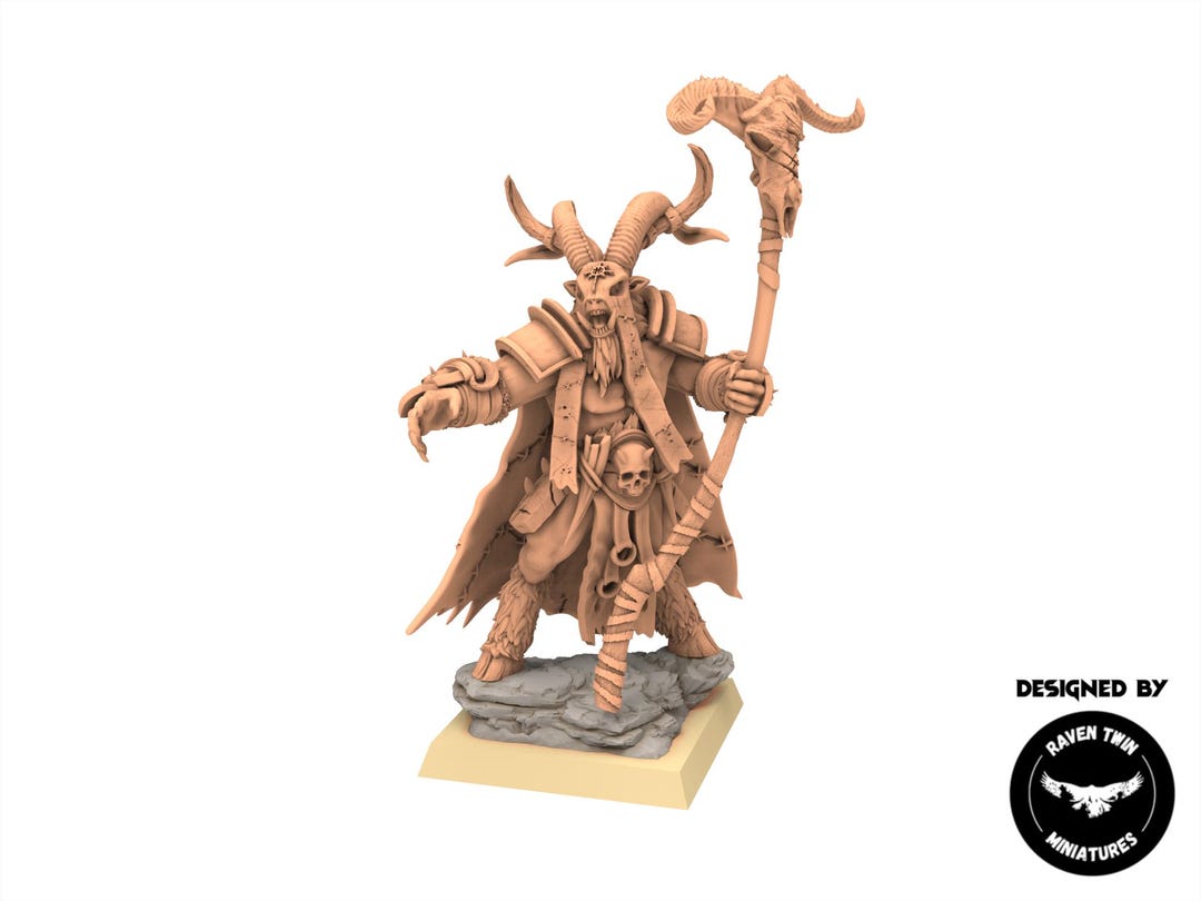 Beastmen - Shaman V3 - Raven Twins - Etsy