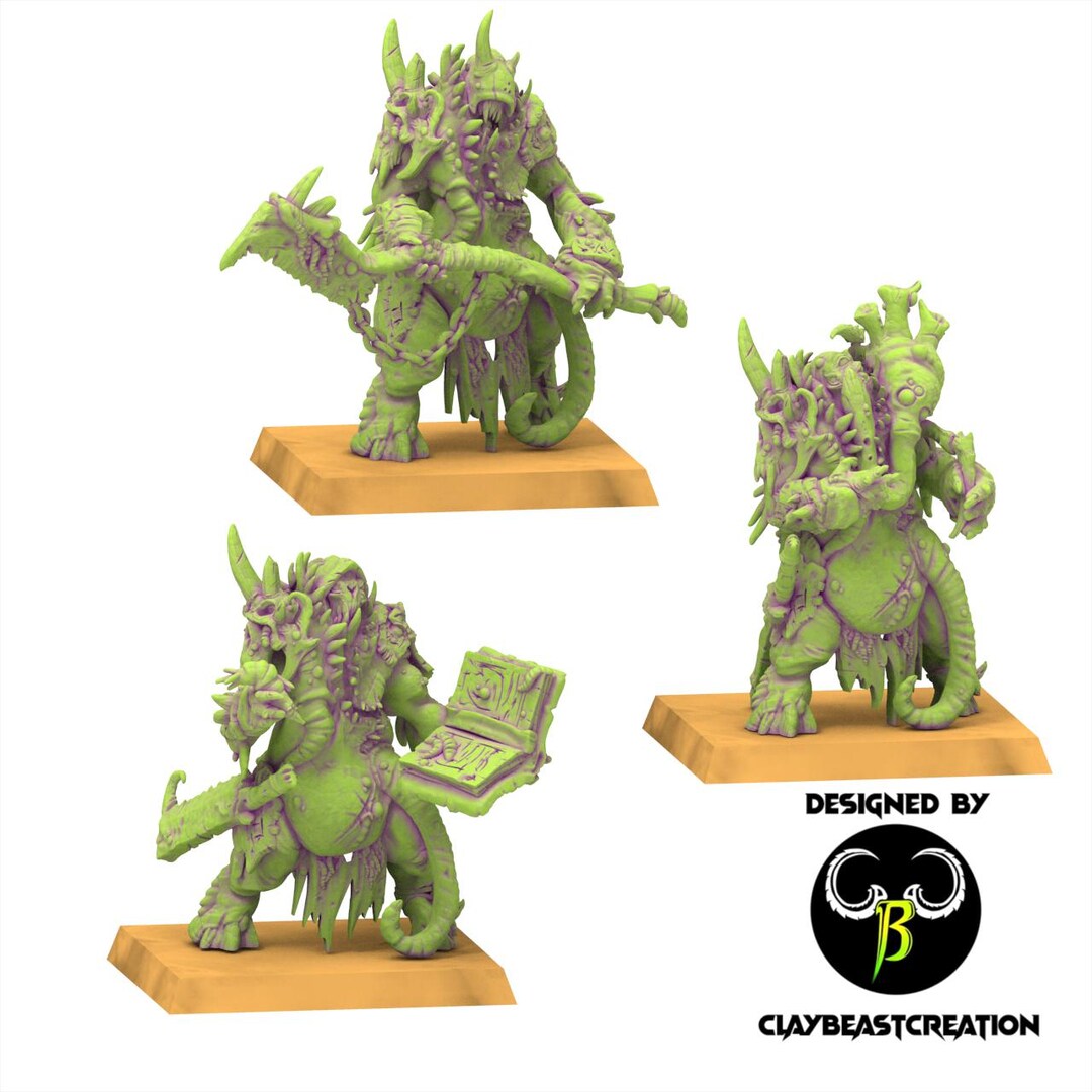 Demon - Apostle of Decay - Dark Legions - Claybeastcreation - Etsy