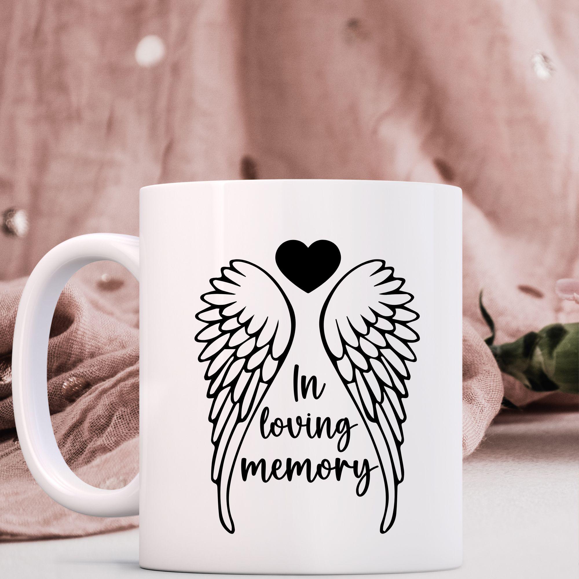 Memorial SVG Bundle: Angel Wings, Remembrance Designs (digital Download ...