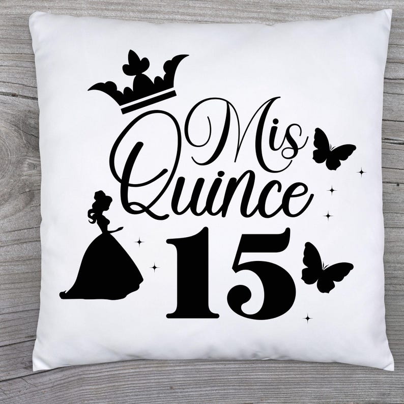 Mis Quince SVG Bundle: 20 Quinceañera Designs (digital Download - Etsy