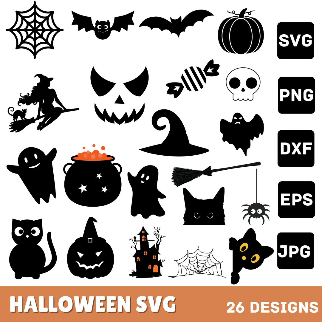 HALLOWEEN SVG, Halloween Svg Bundle, Halloween Cut Files for Cricut ...