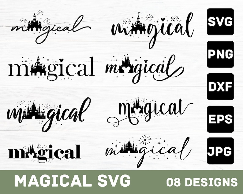Magical Castle Svg Png Dxf, the Happiest Place on Earth Svg Png,instant ...