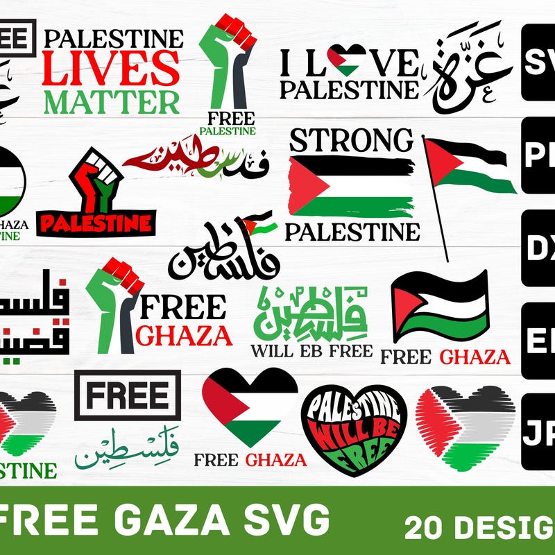 Gaza Art Canvas - Etsy