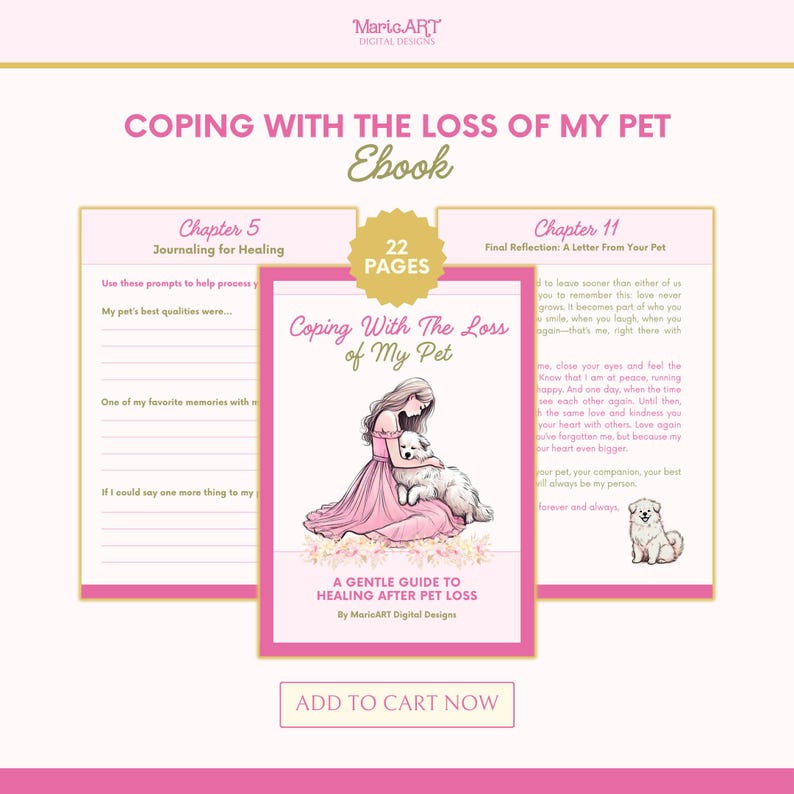 Pet Loss Grief Ebook, Coping With Pet Loss Guide, Pet Grief Support ...