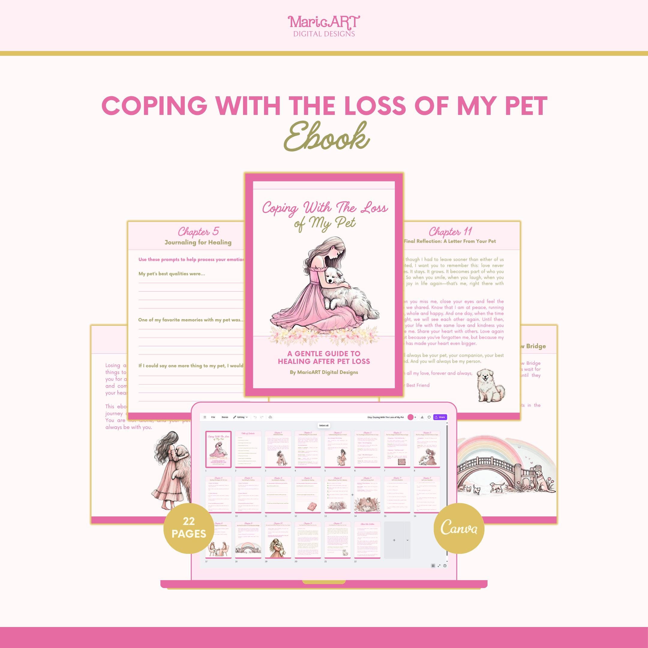 Pet Loss Grief Ebook, Coping With Pet Loss Guide, Pet Grief Support ...