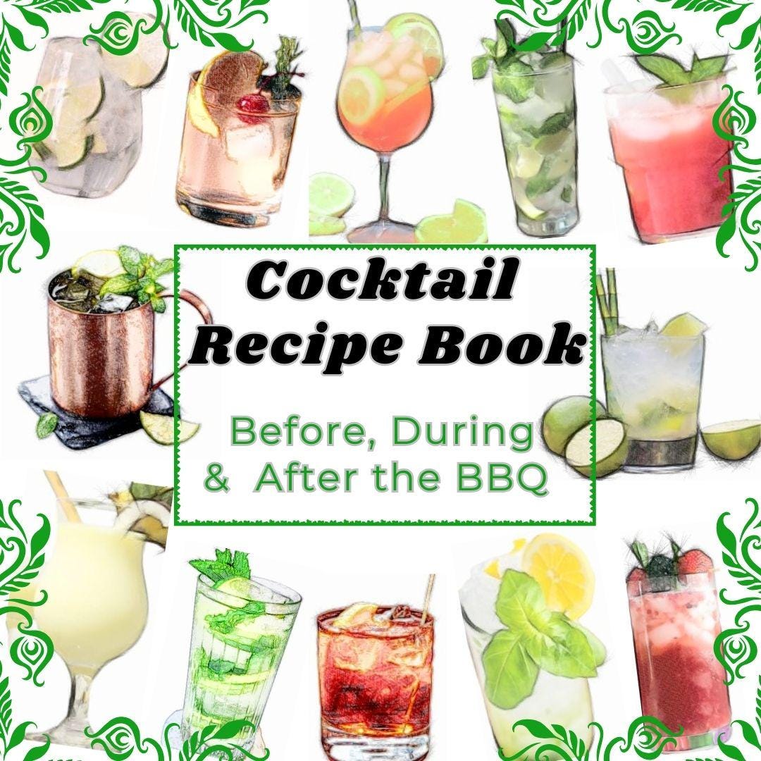BBQ Cocktail Recipe Book – Summer Drinks & Mocktails for Backyard ...
