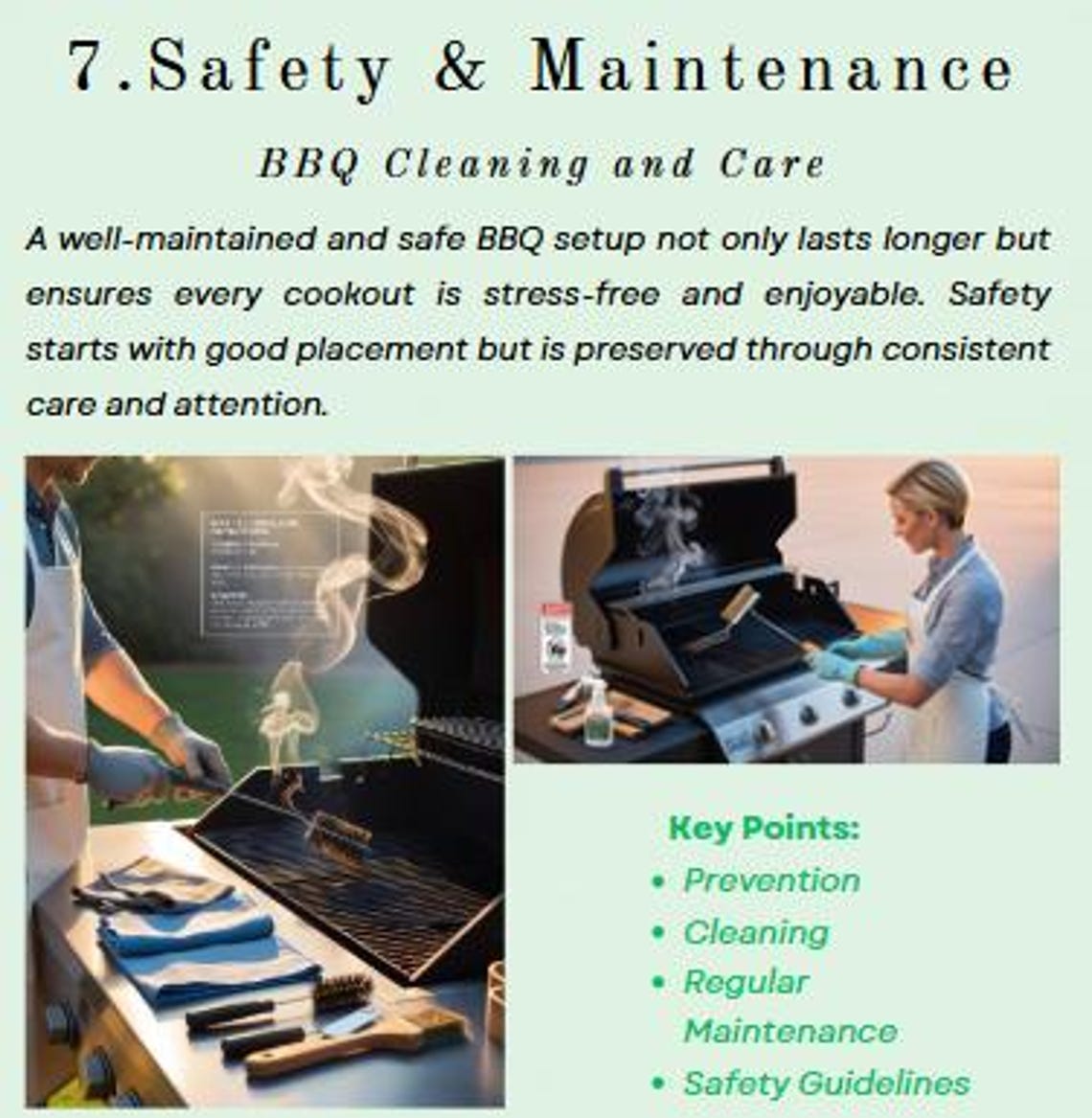 BBQ Setup Guide | Outdoor Kitchen Planning PDF | Backyard Grill Zone ...