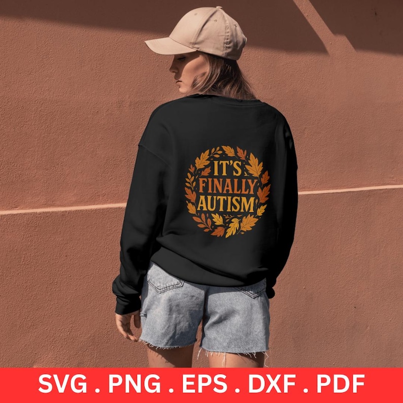 It's Finally Autism PNG | Autism Awareness Design | Puzzle Piece ...