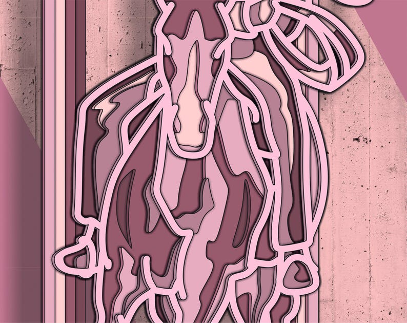 Rodeo Svg Ai Cdr Dwg Eps Files for Download, 3D Laser Cut, Layered ...