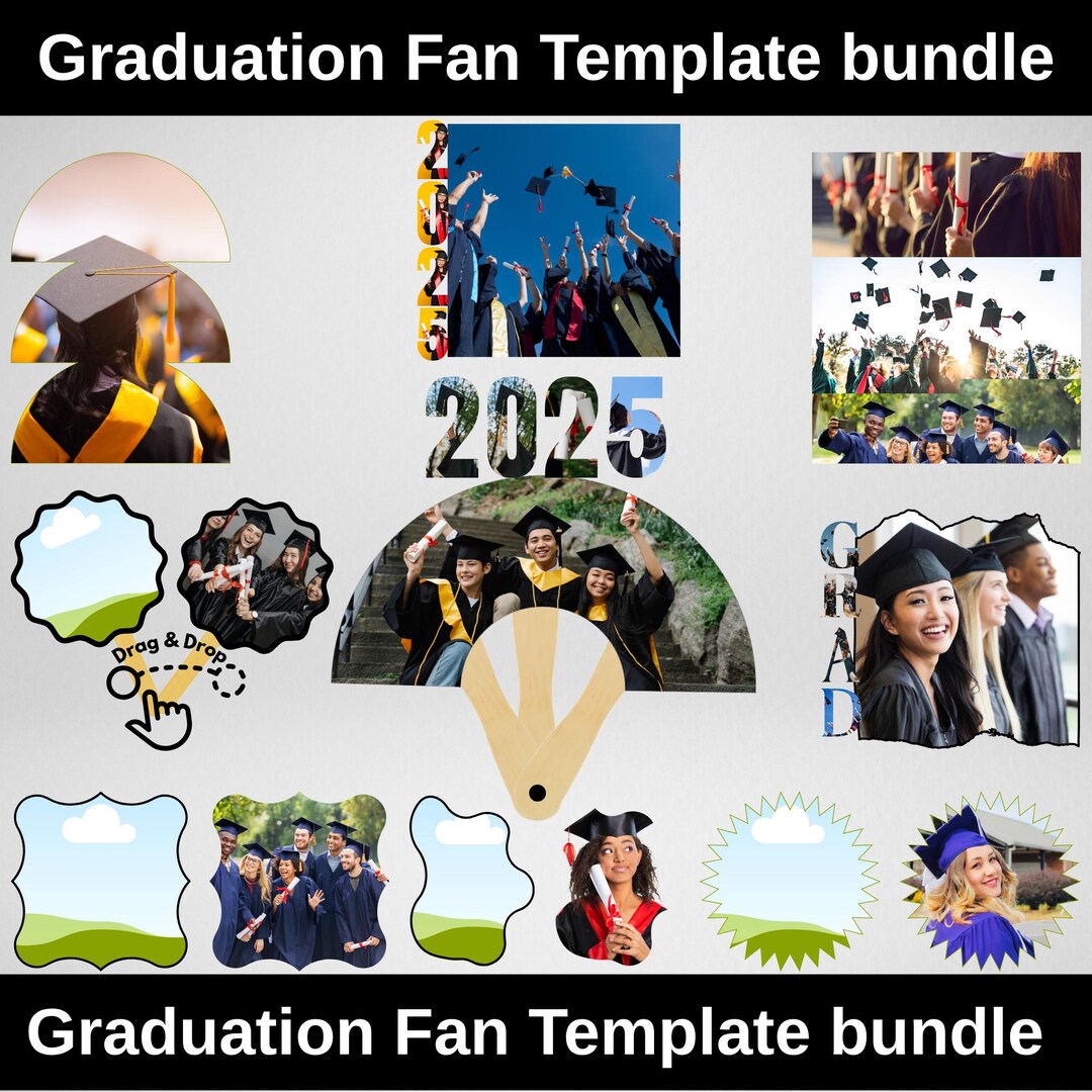 Graduation Frame Template 2025 – Canva Editable | Printable Senior Gift ...