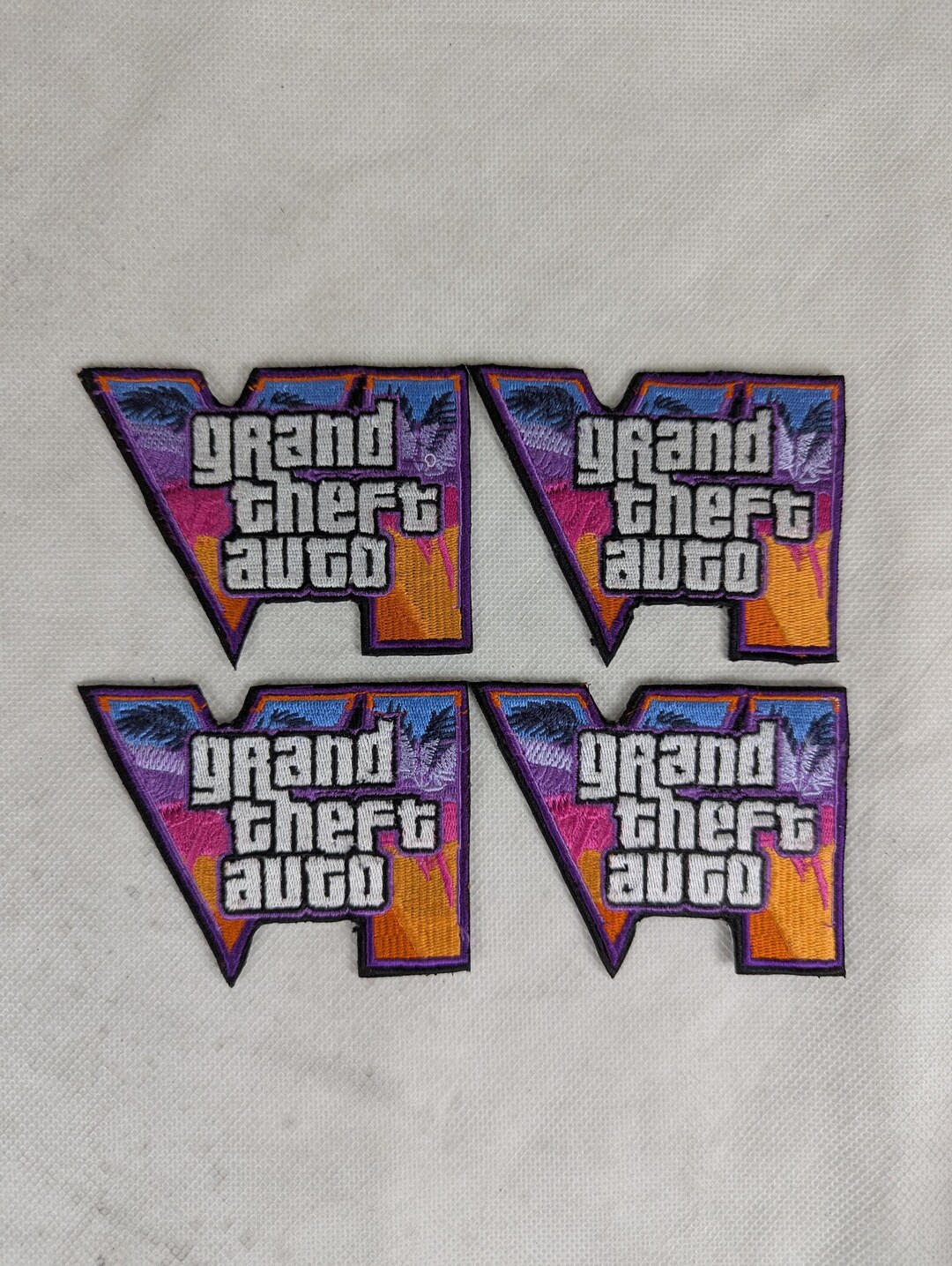 GTA 6 Logo Grand Theft Auto VI Premium Collector's Patch - Etsy
