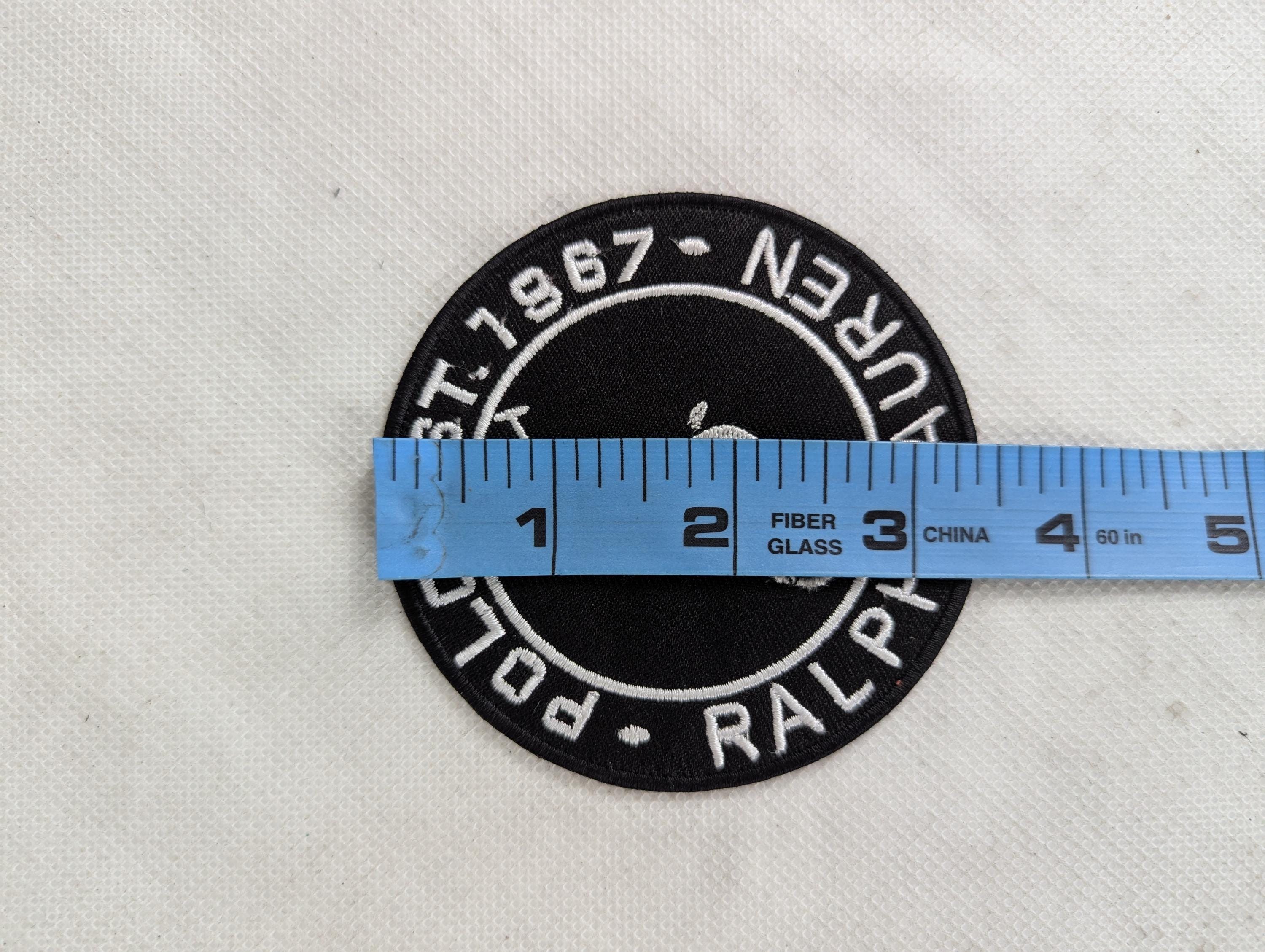 Polo Ralph Lauren Patch Iron-on/sew-on Embroidered 3.5" - Etsy