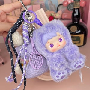 Popmart Hacipupu Vinyl Scented Plush Pendant Gummy Bear Keychains ...