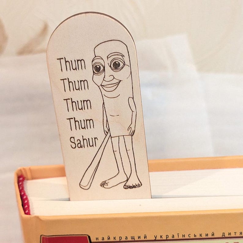 Thum Thum Thum Sahur SVG PNG – Tiktok Meme Digital Design for Engraving ...