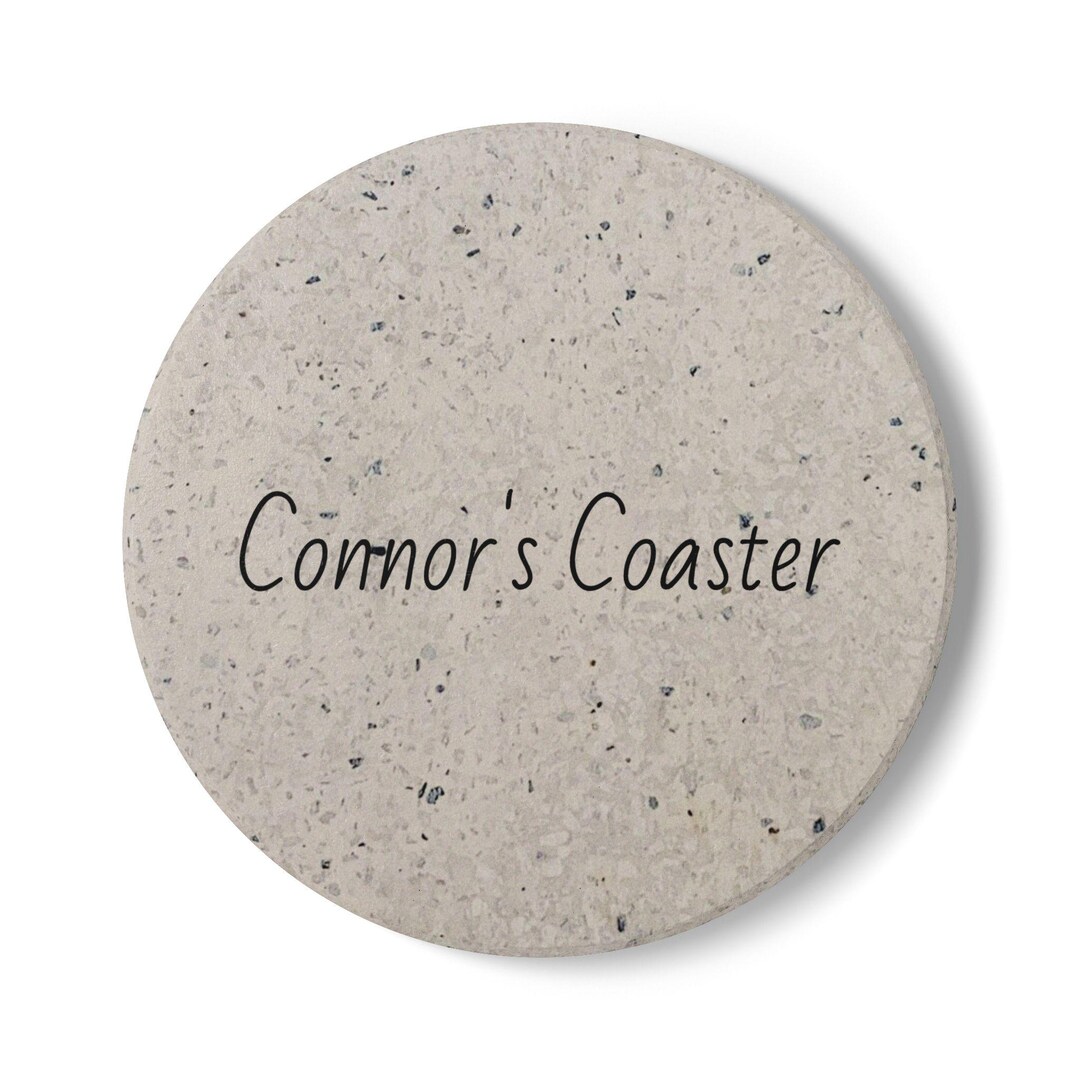Personalized Ceramic Coaster - Custom Coaster for Home Decor, Gift for ...