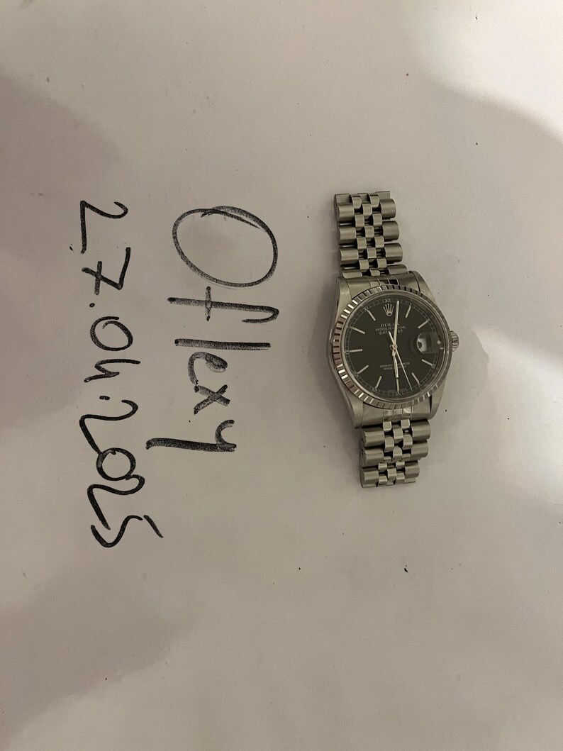 Rolex Datejust Reference 16220 Box & Papers (1999) - Etsy