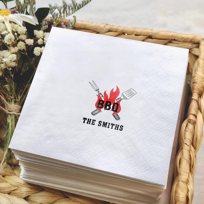 Personalized Birthday Napkins, Custom Birthday Party Guest Towels ...