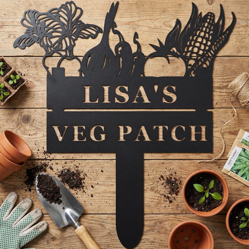 Personalized Veggie Decor,custom Vegetable Sign,vegetable Garden Decor ...