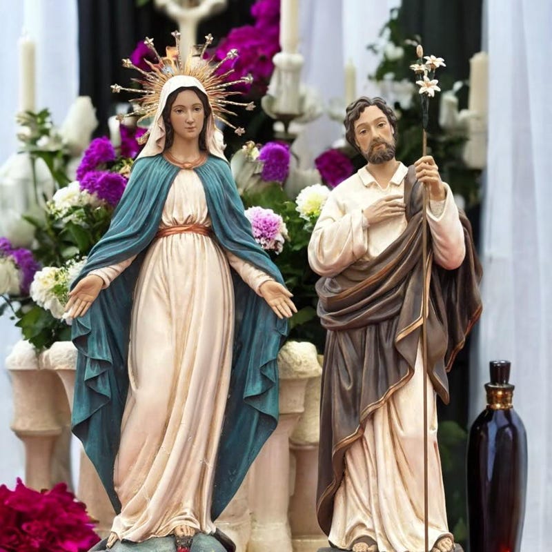 Our Lady of Grace Figurines - Etsy