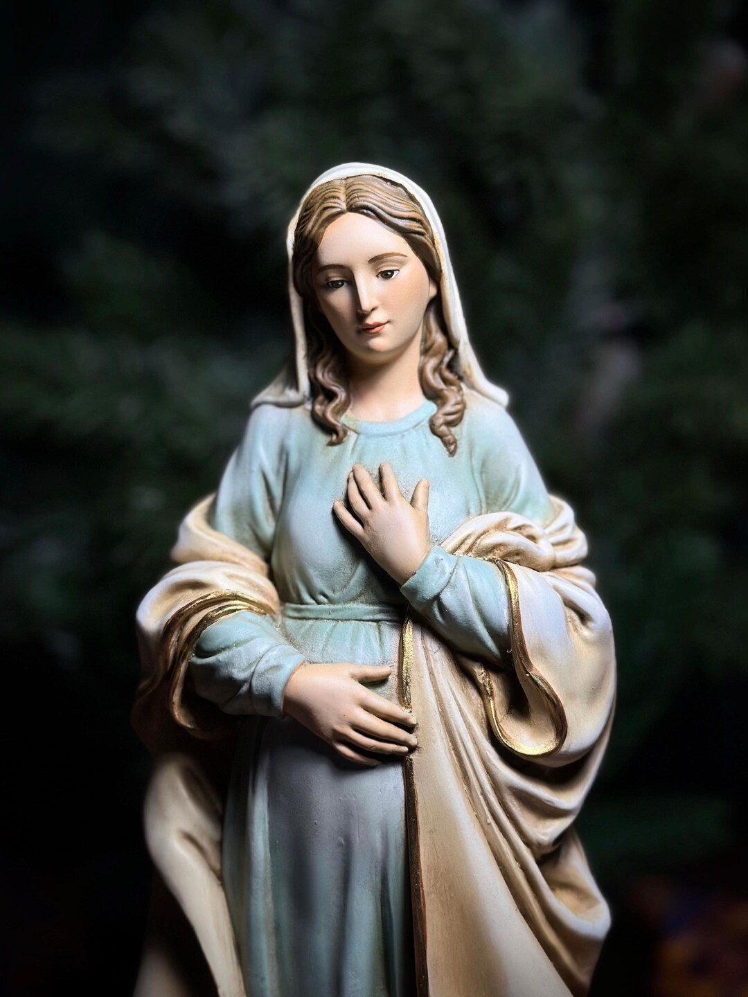 Our Lady of Hope Statue: 30cm Handcrafted Gold-plated Crown - Etsy