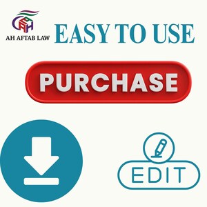 General Affidavit Form - Instant Download for Notary, Legal, and Personal Needs - Etsy