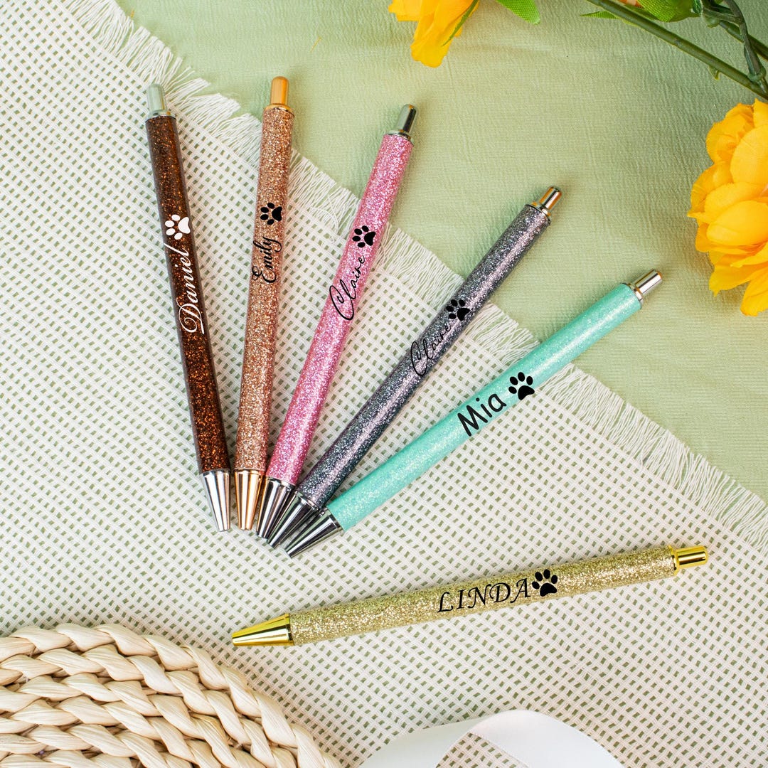 Personalized Name Ballpoint Pen, Custom Pens for Teachers, Bridesmaid ...