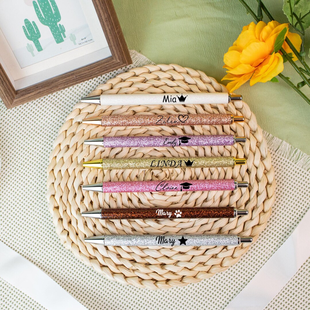 Custom Name Pens, Fancy Personalized Bling Pen, Unique Gift for ...