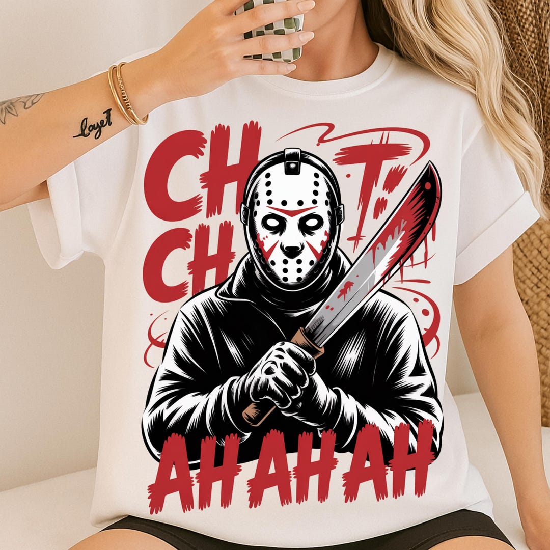 Jason Voorhees Retro Halloween Png, Scary Movie Png, Horror Character ...