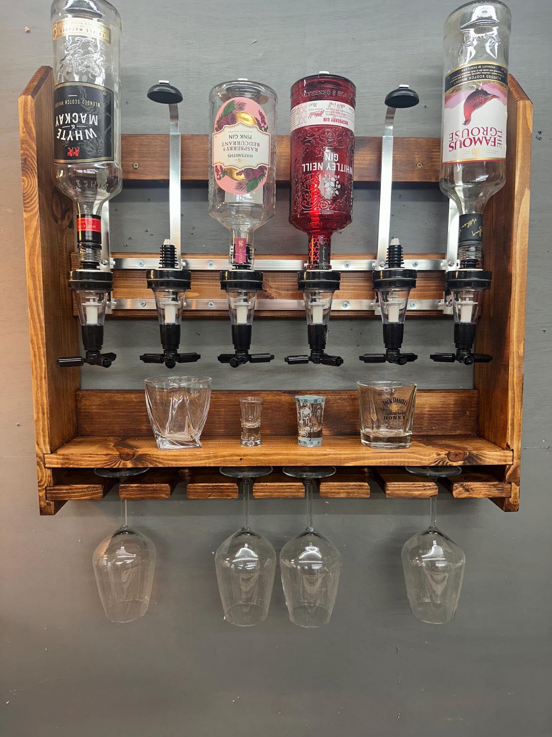 Wall Mounted Optic Bar - Etsy