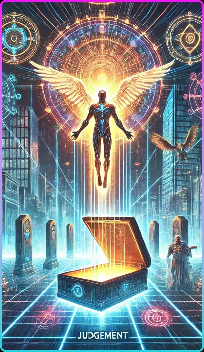 Cyberpunk Tarot Major Arcana – Digital Download (22 Cards) - Etsy