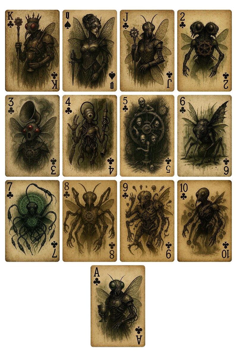 52 Digital Cards for DIY Games & Art Projects - Etsy