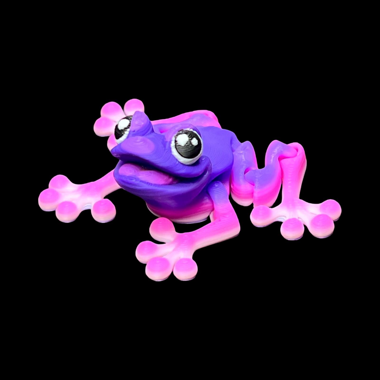 3d Printed Articulated Frogs - Etsy