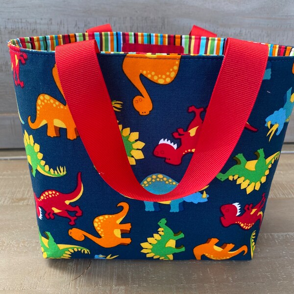 Dinosaur Tote Bag - Etsy