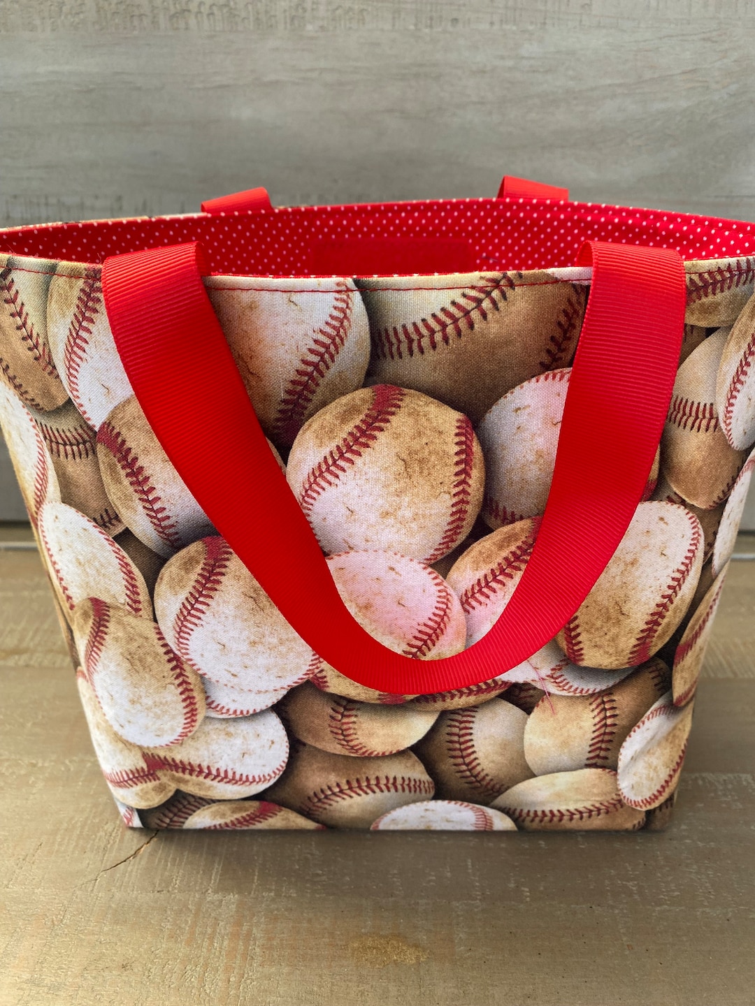 Vintage Baseball Theme Tote Toddler/child Size - Etsy