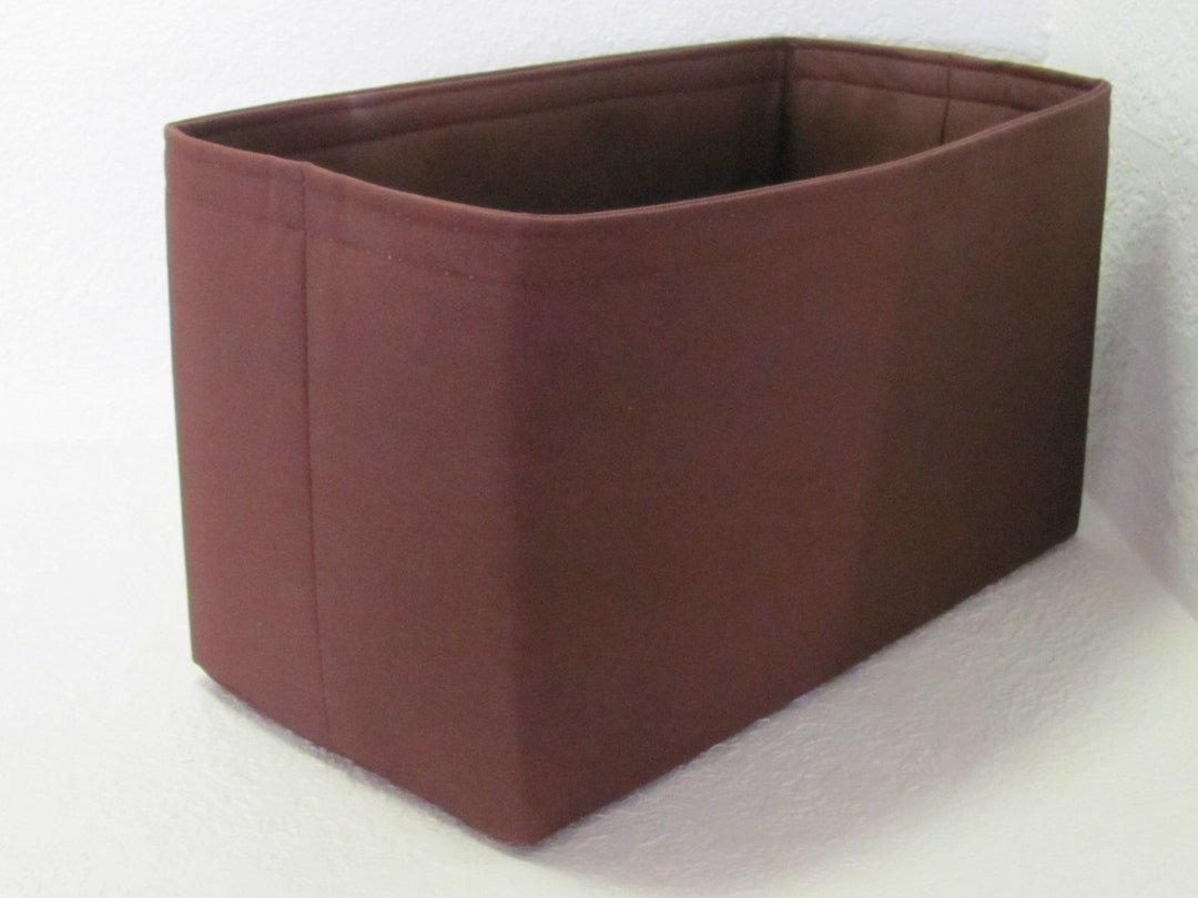 Ready 2 Go... 12L X 6W X 7T Purse Organizer | Chocolate Brown W/vinyl ...