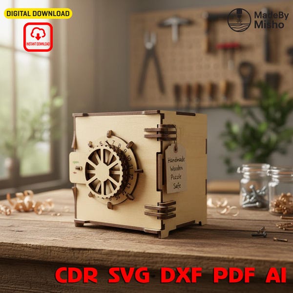 Lock Box Puzzle Safe - Etsy UK