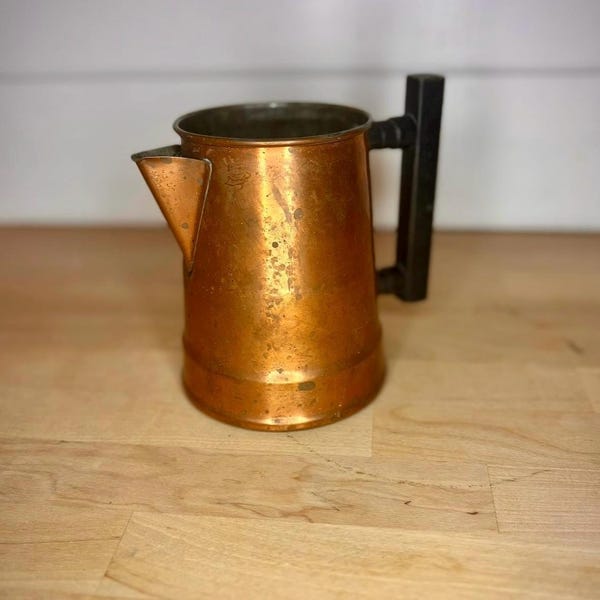 Wood Handle Pitcher - Etsy