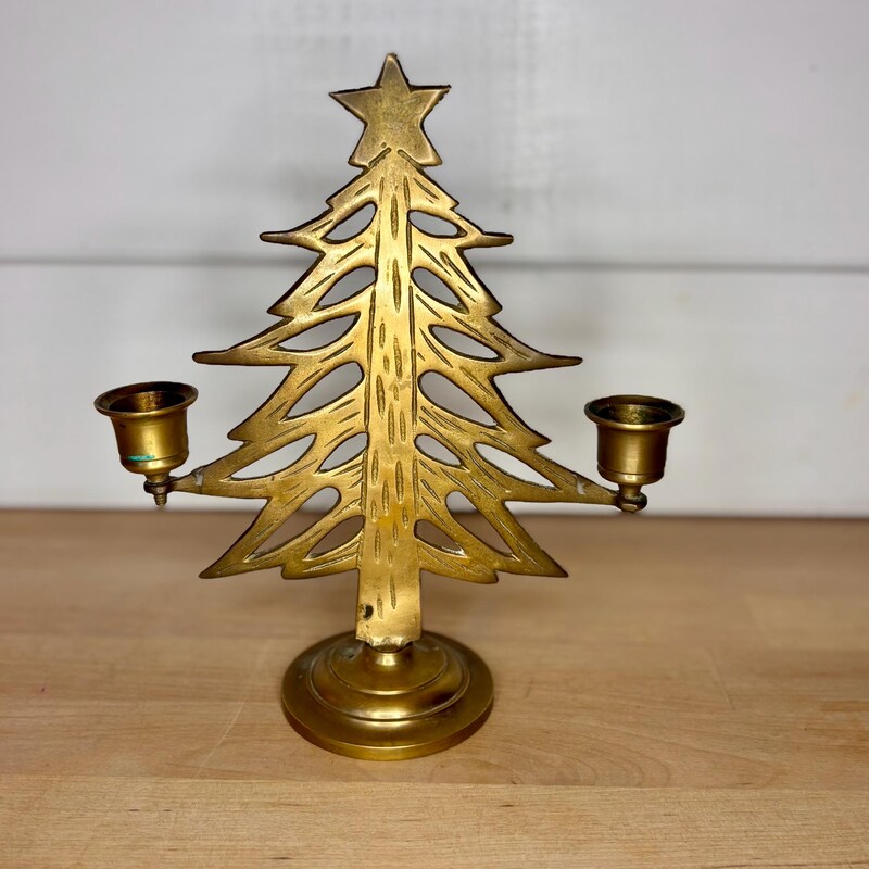 Brass Tree Candelabra - Etsy