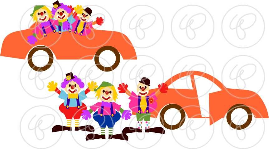 Opposite Circus Clipart: Digital Clip Art (300 Dpi) School Teacher Clip ...