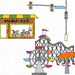 My Community Buildings (set 02) in FRENCH Clipart: (300 Dpi Transparent ...