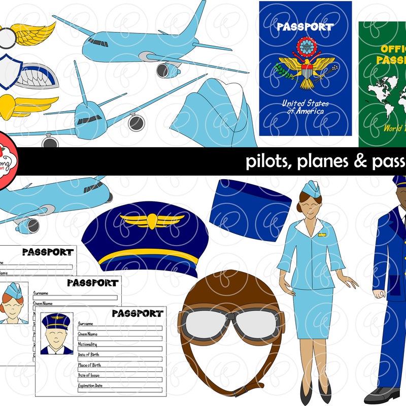Pilot Hat Template - Etsy