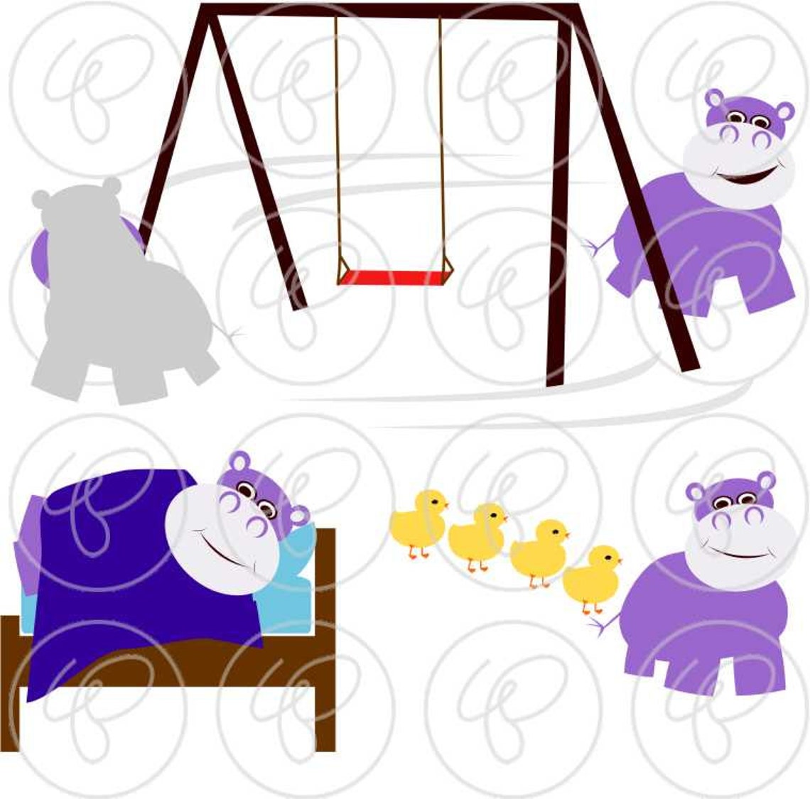 Teaching Prepositions Clipart & Digital Flashcards: Digital Image Set ...