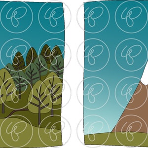 Bible Stories: Jesus Tempted in the Wilderness Clipart Set by ...